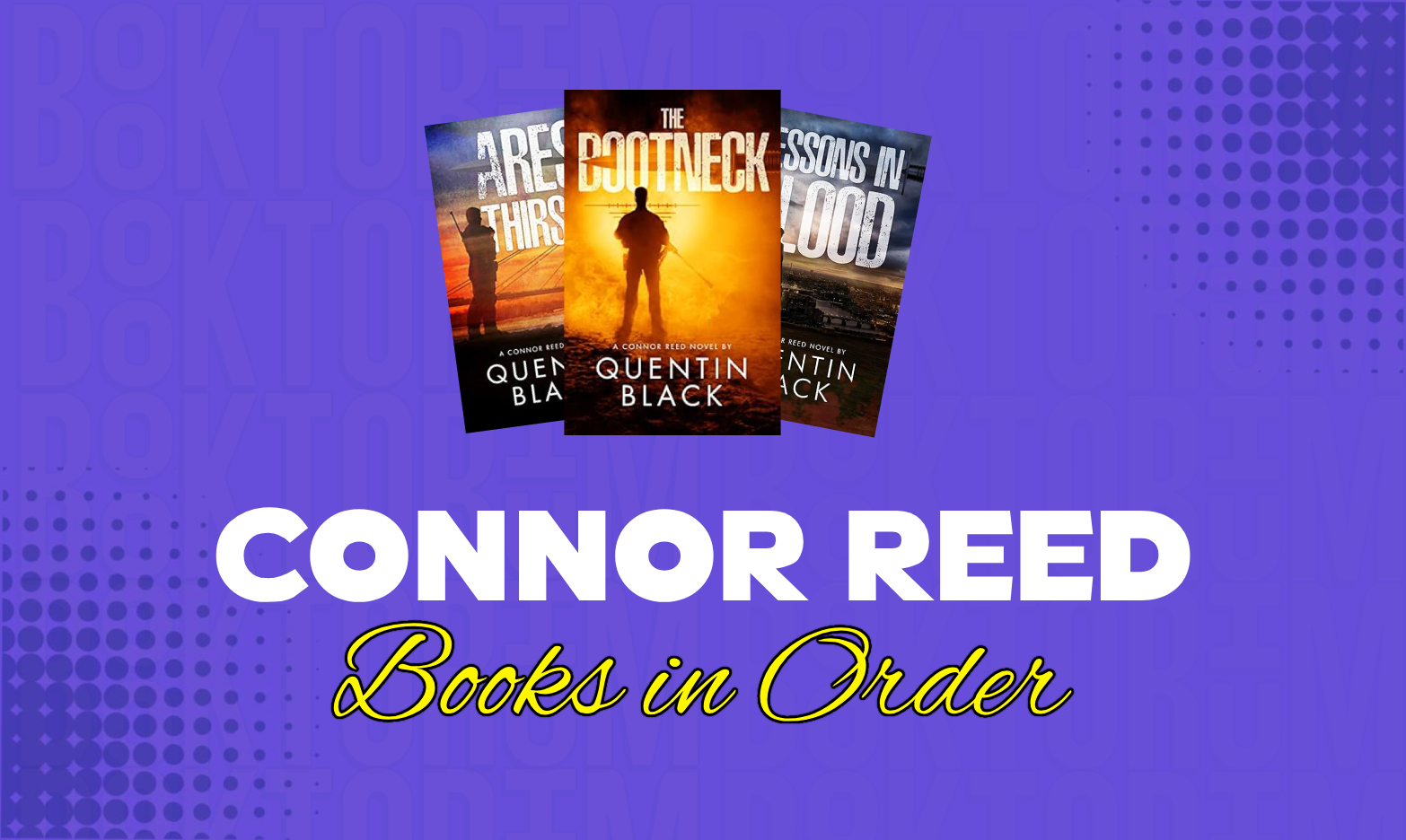 Connor Reed Books in Order