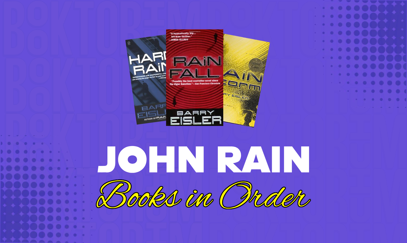 John Rain Books in Order