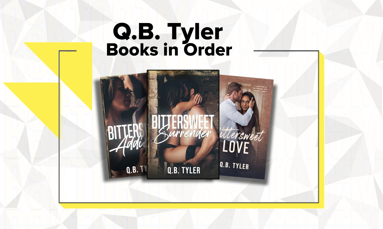 Q.B. Tyler Books in Order (The Ultimate Guide) | Booktorium
