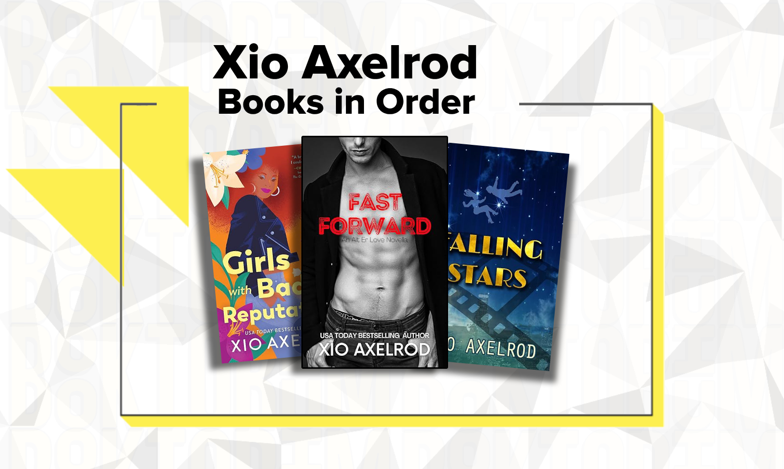 Xio Axelrod Books in Order (The Ultimate Guide) | Booktorium