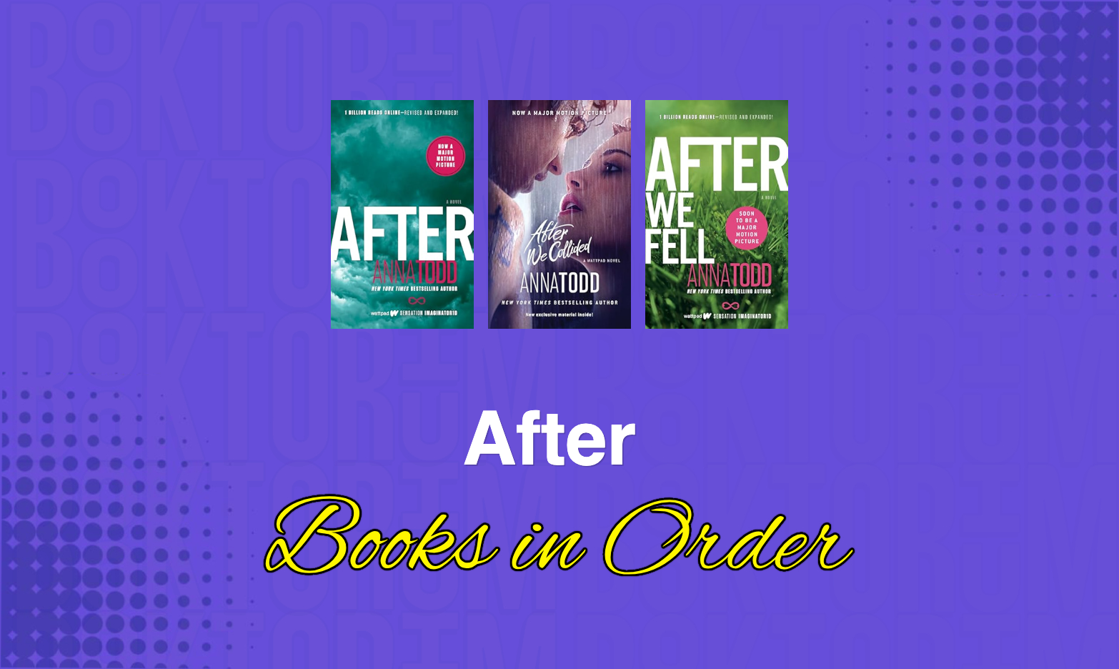 After Books in Order