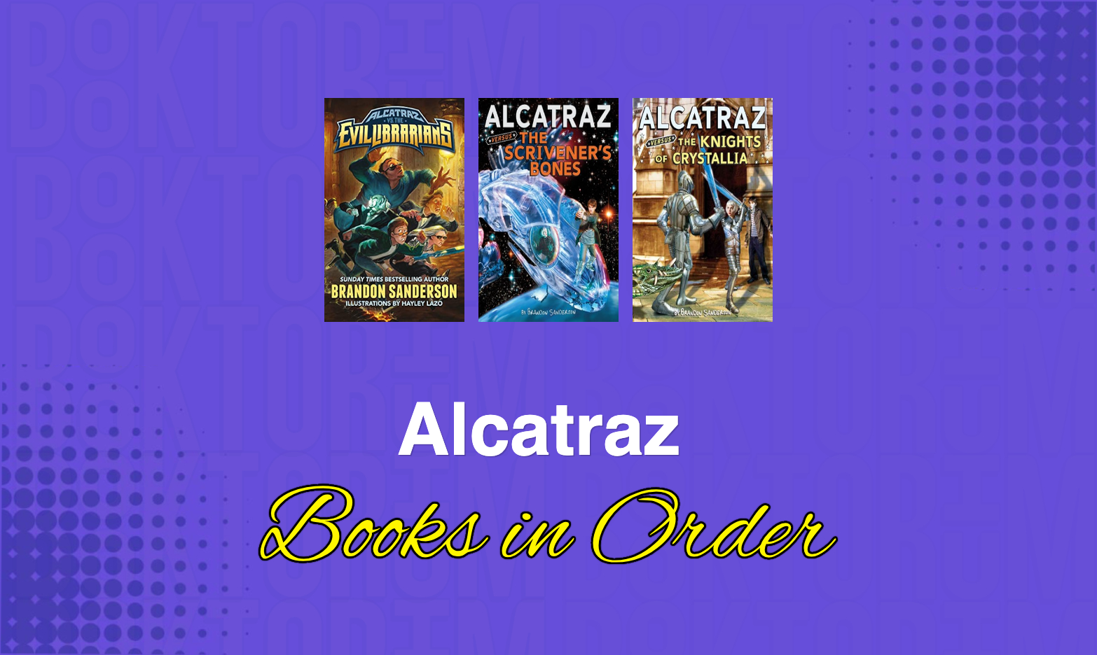 Alcatraz Books in Order