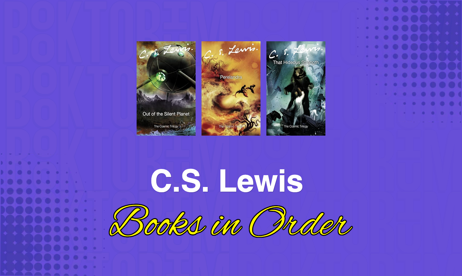 C.S. Lewis Books in Order