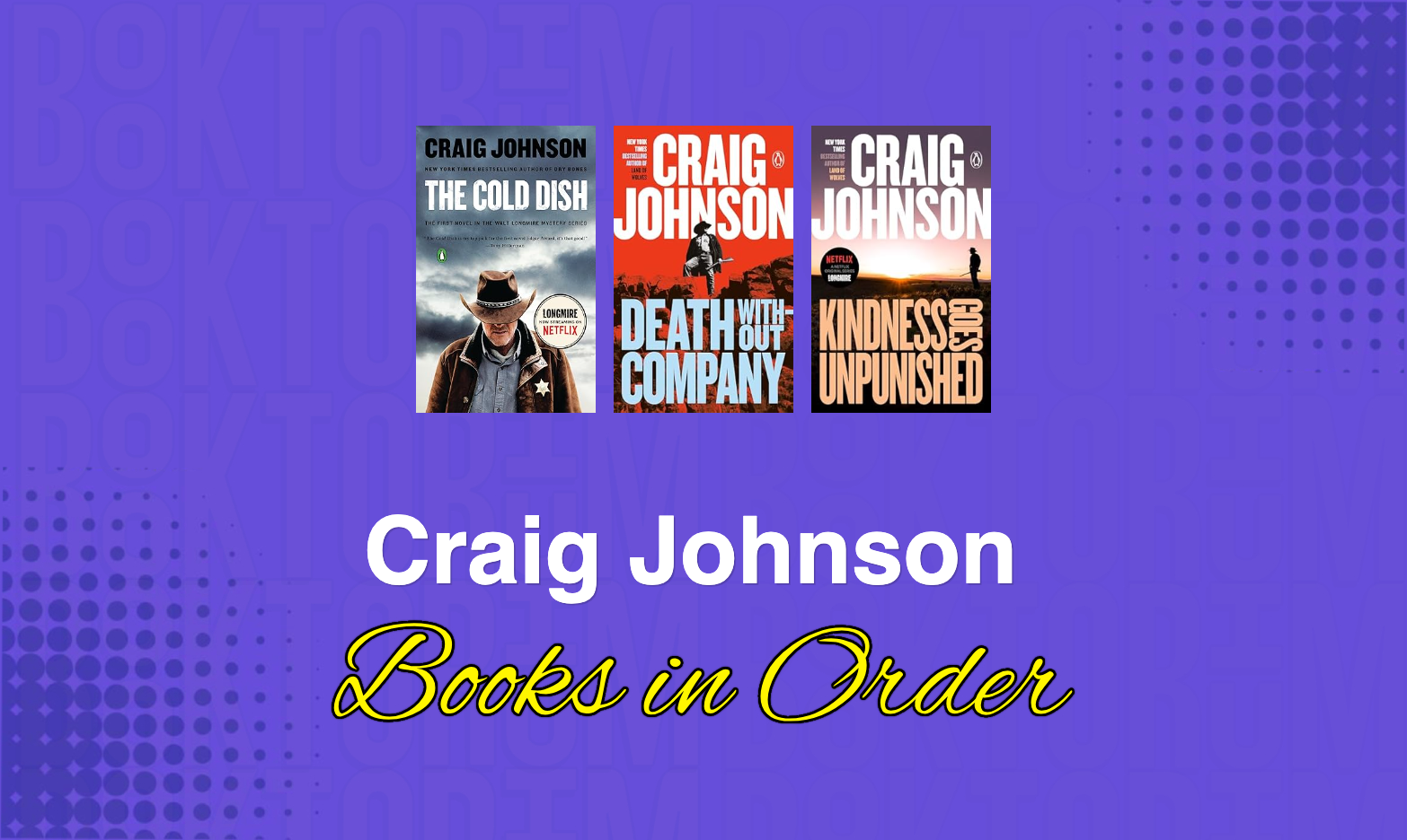 Craig Johnson Books in Order