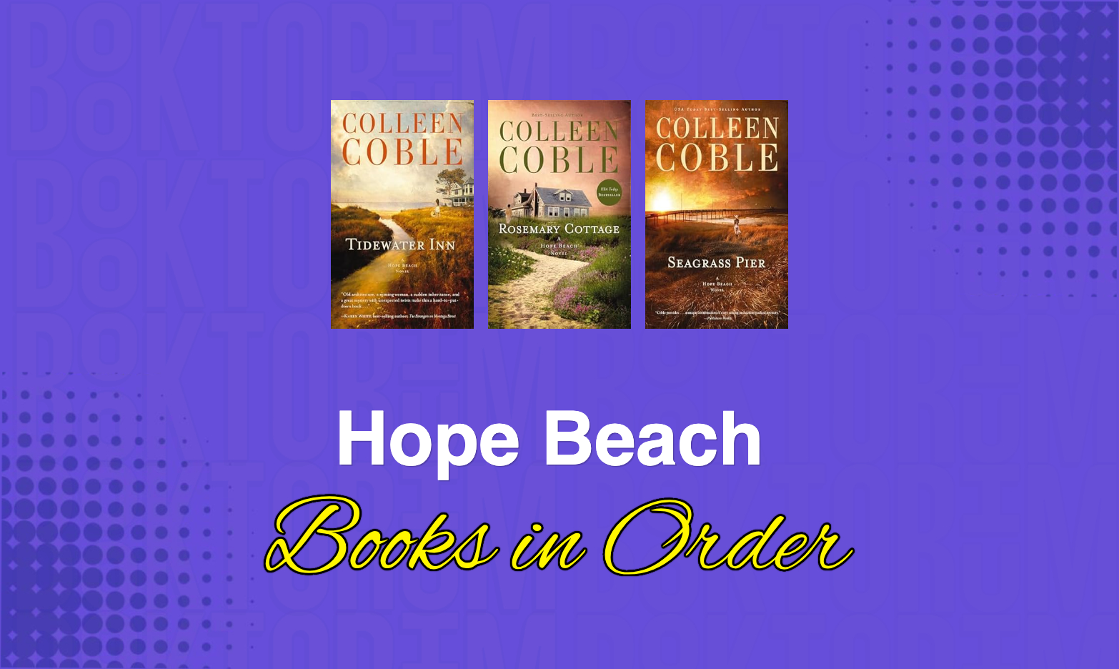 Hope Beach Books in Order