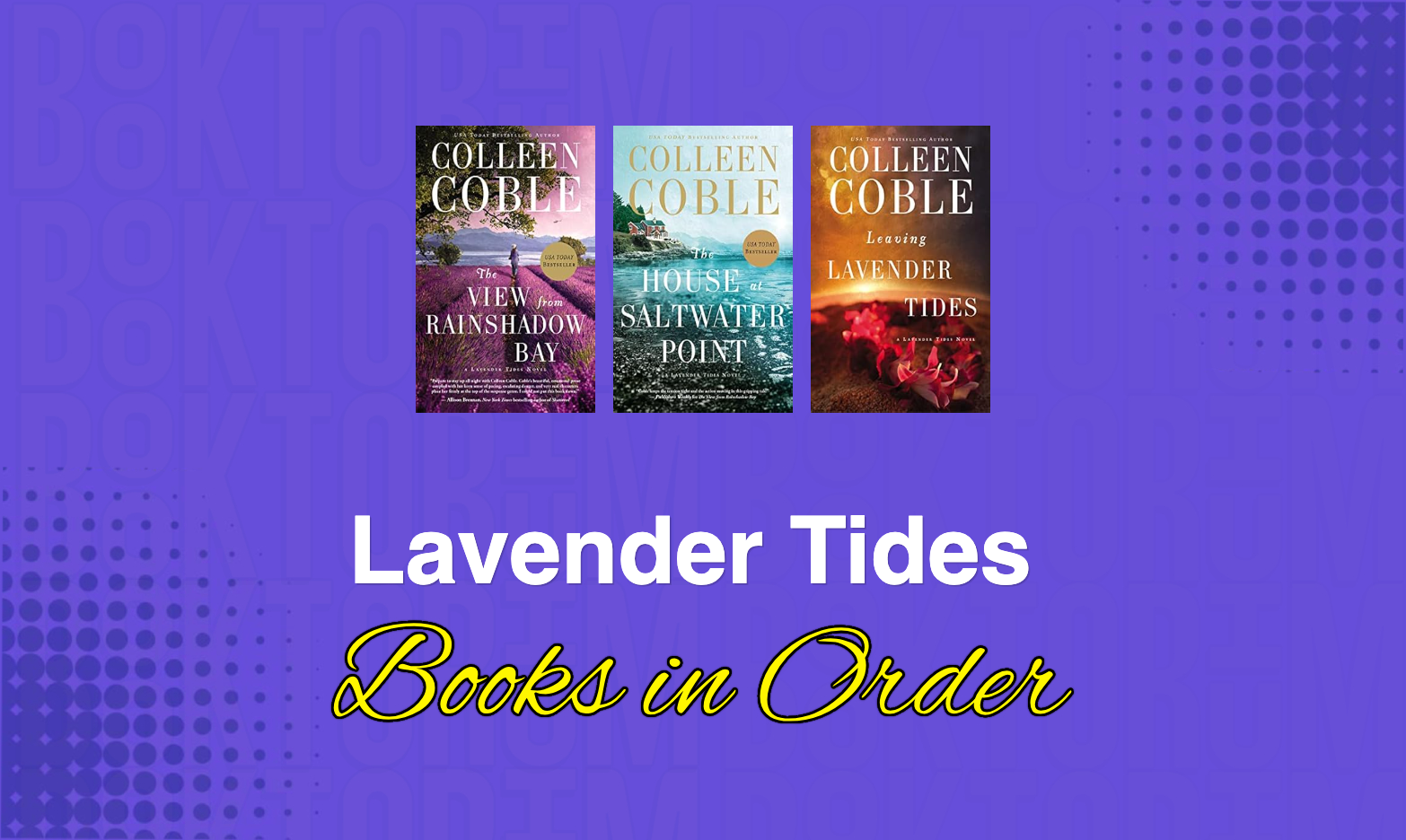 Lavender Tides Books in Order