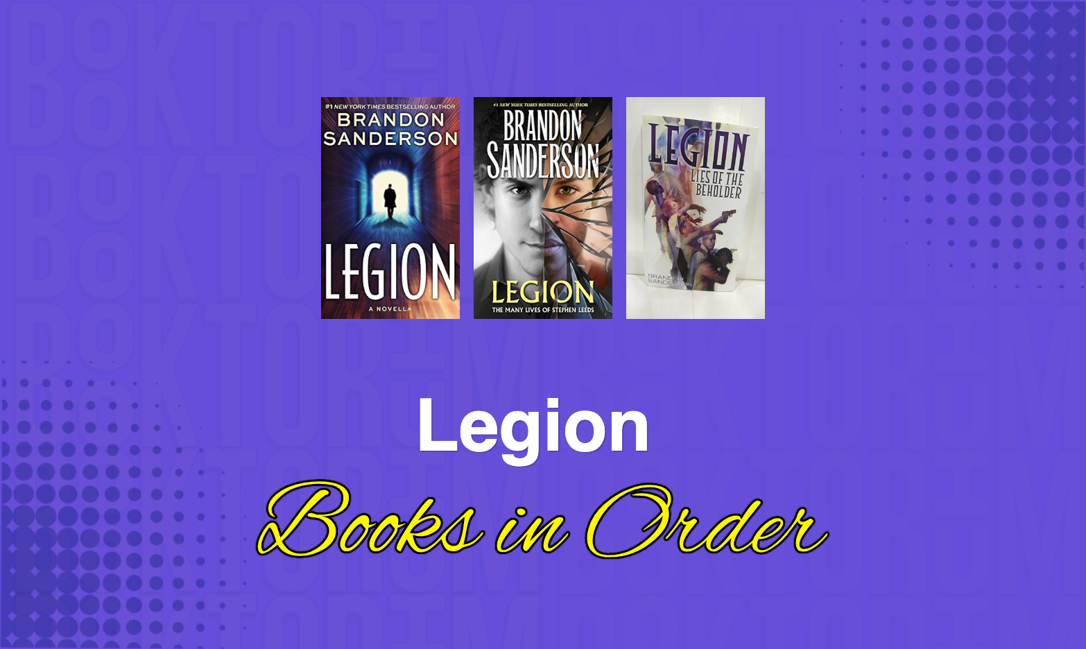 Legion Books in Order