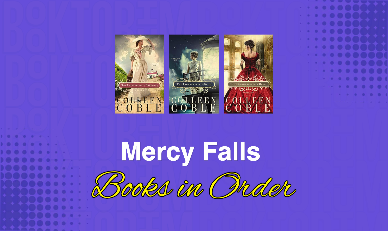 Mercy Falls Books in Order