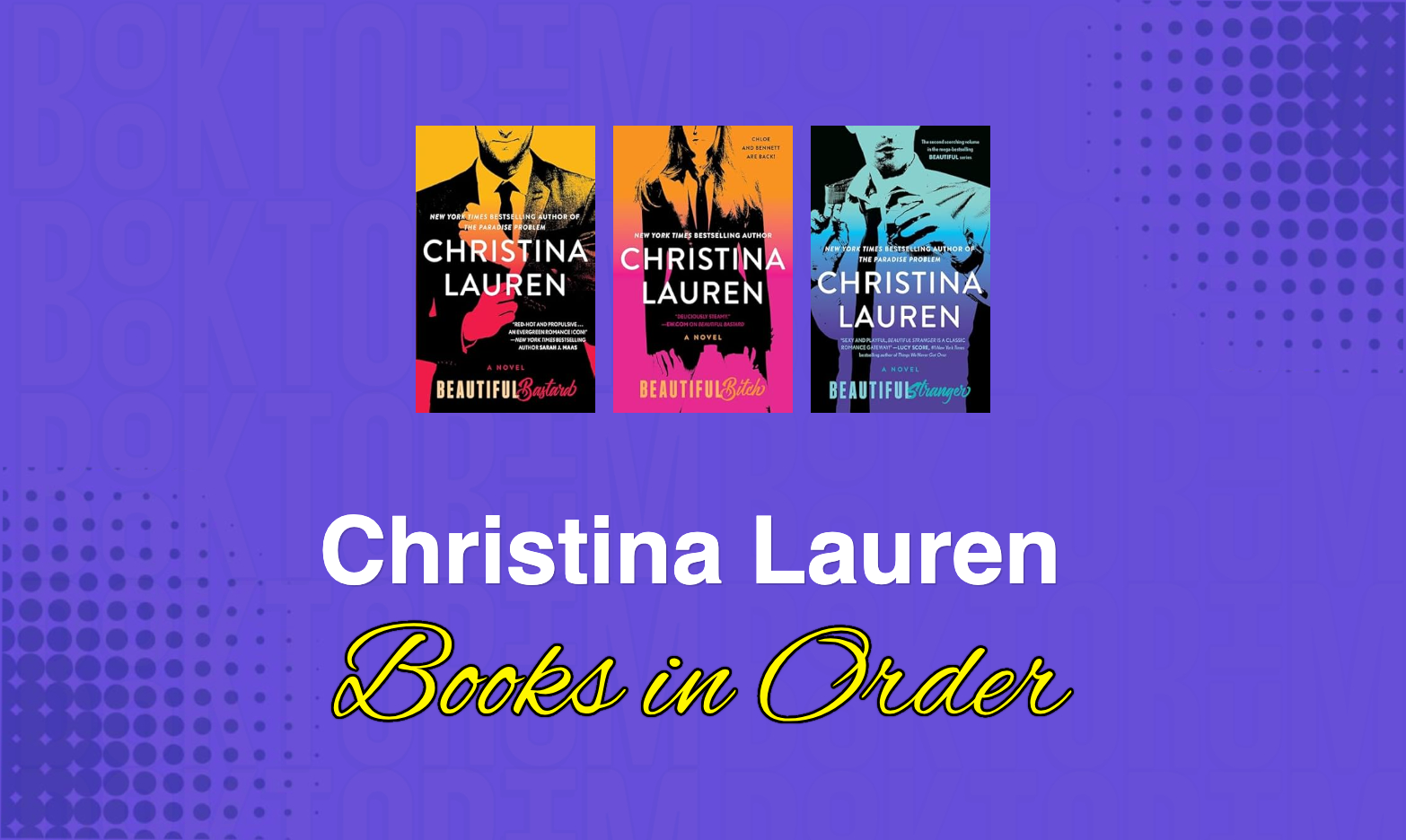 Christina Lauren Books in Order