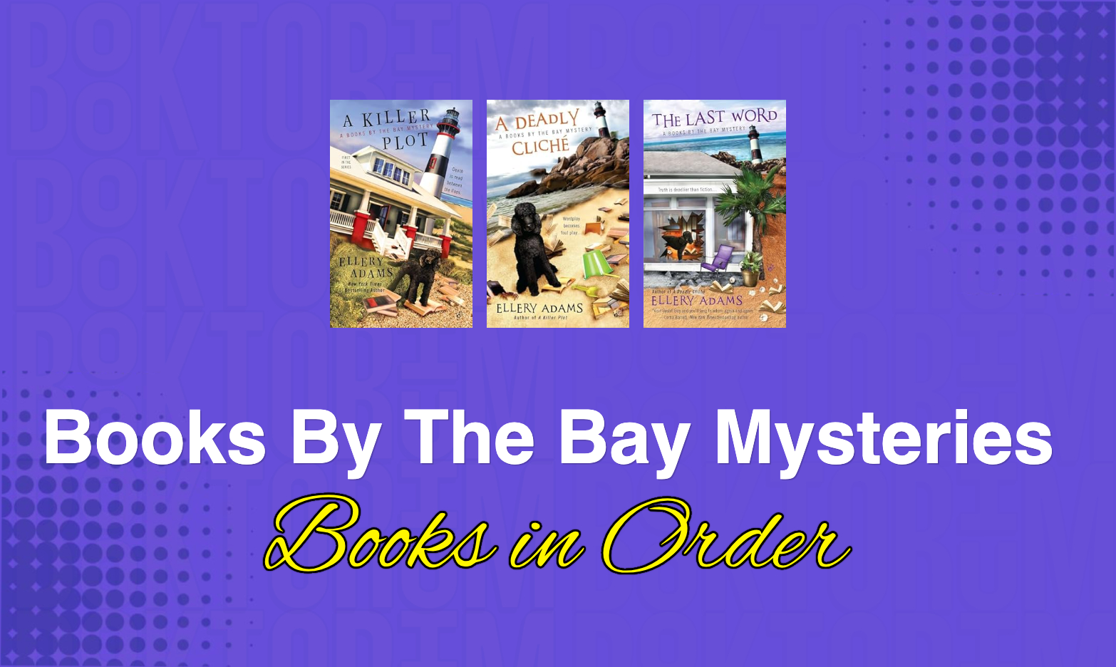 Books By The Bay Mysteries Books in Order