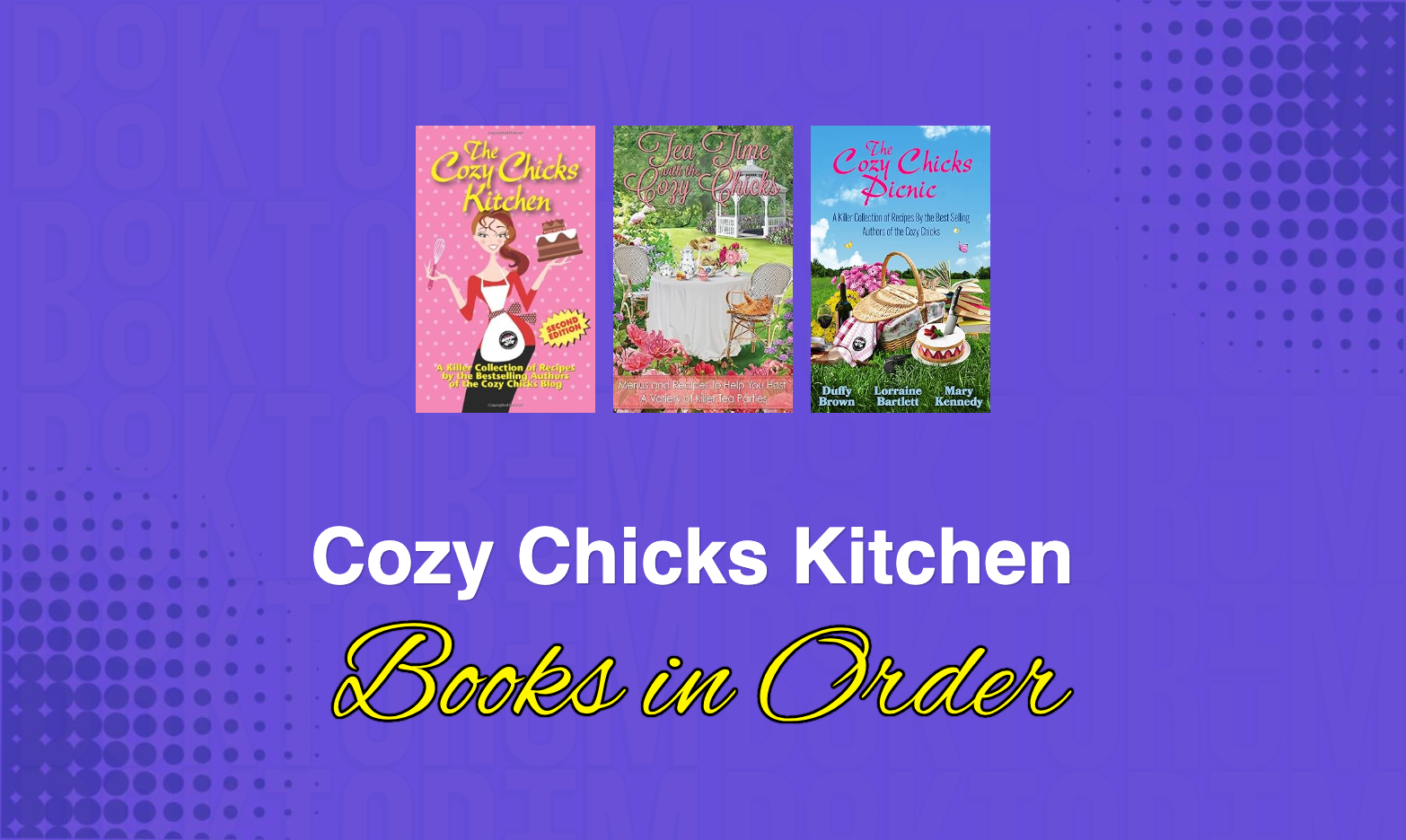 Cozy Chicks Kitchen Books in Order