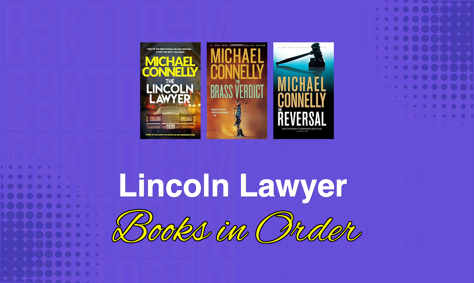Lincoln Lawyer Books in Order