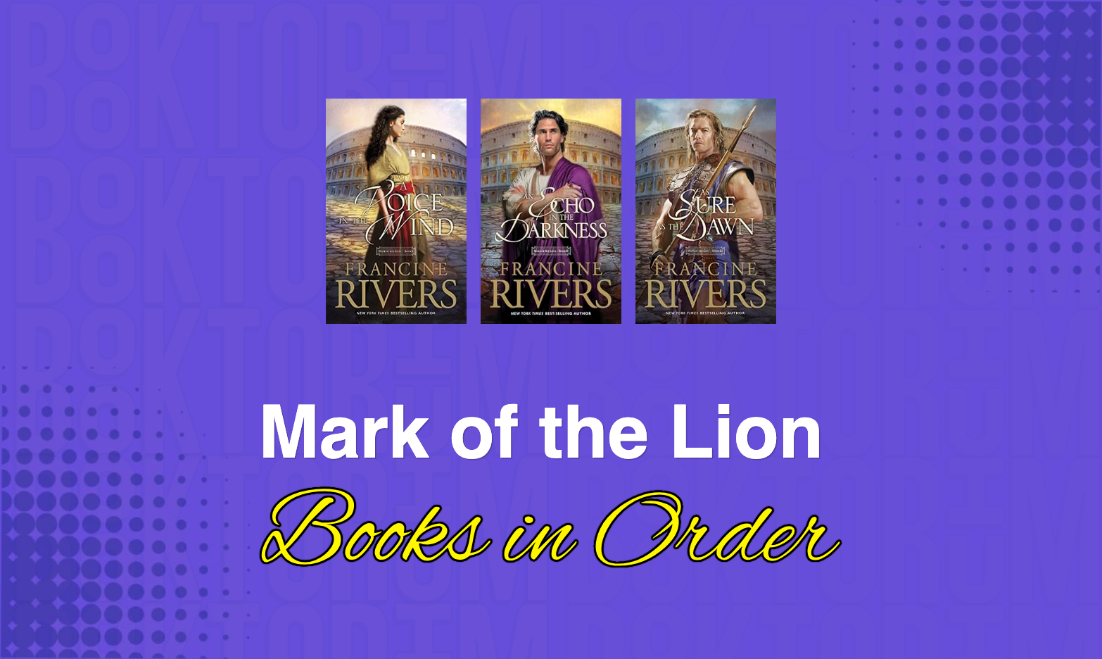 Mark of the Lion Books in Order