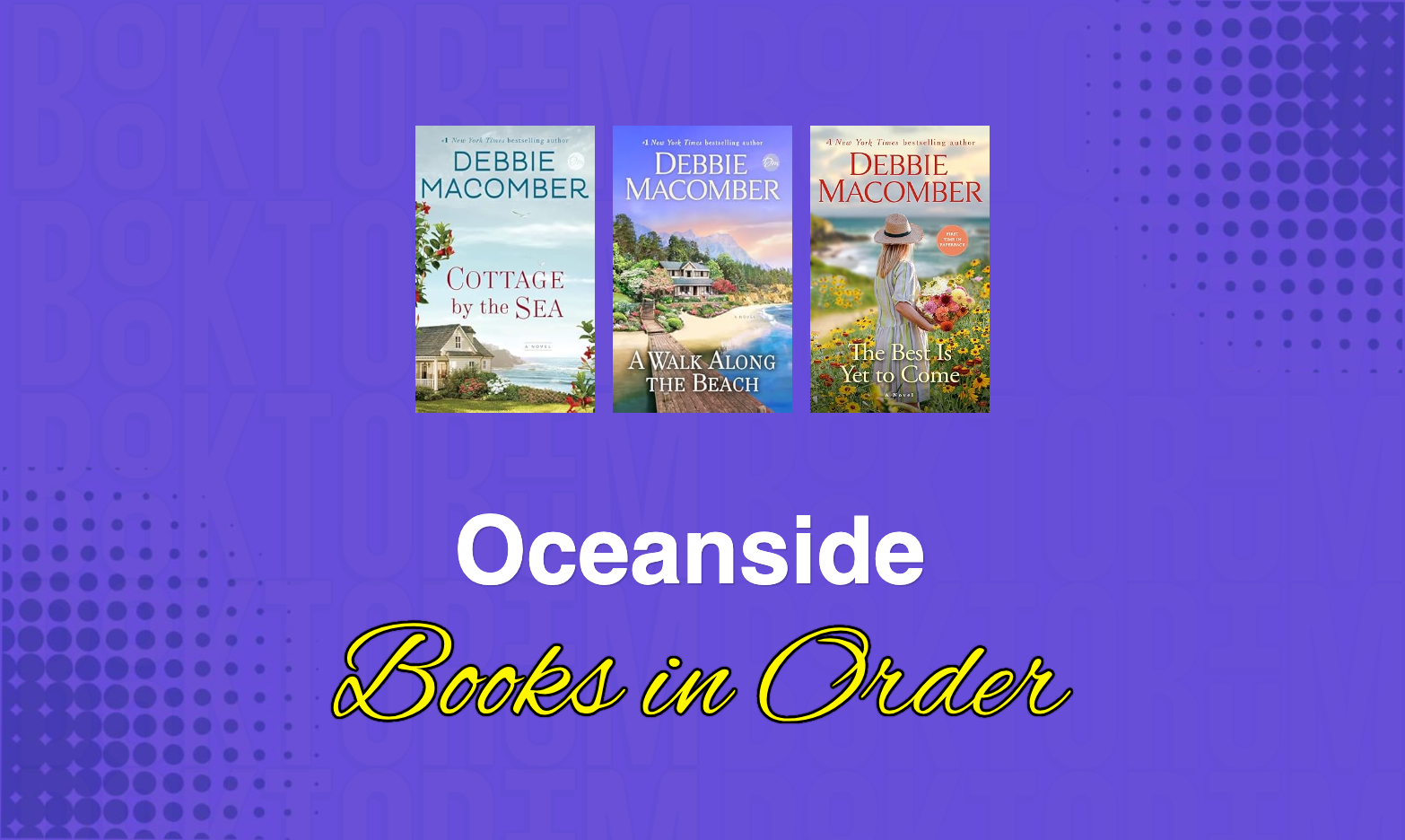 Oceanside Books in Order