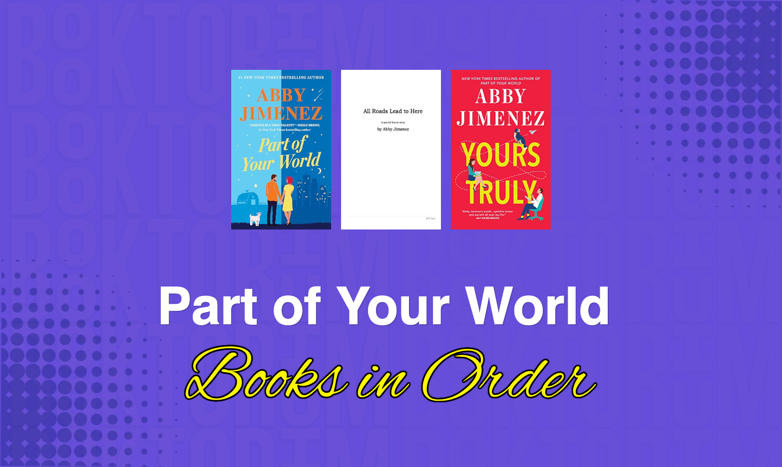 Part of Your World Books in Order