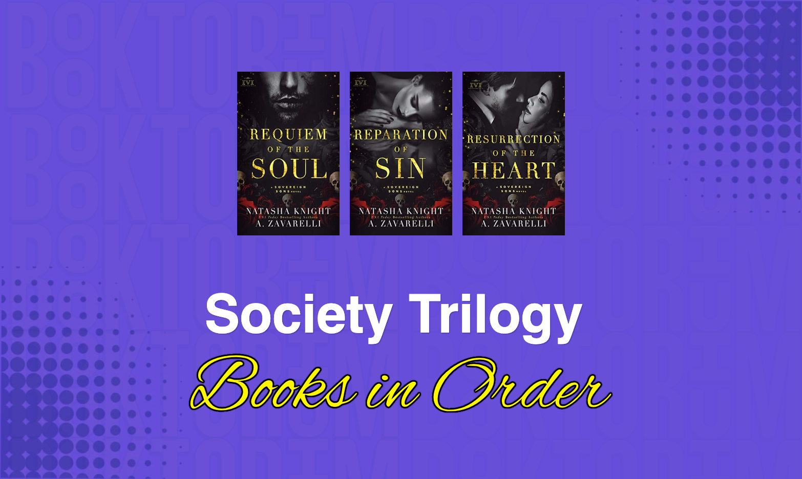 Society Trilogy Books in Order