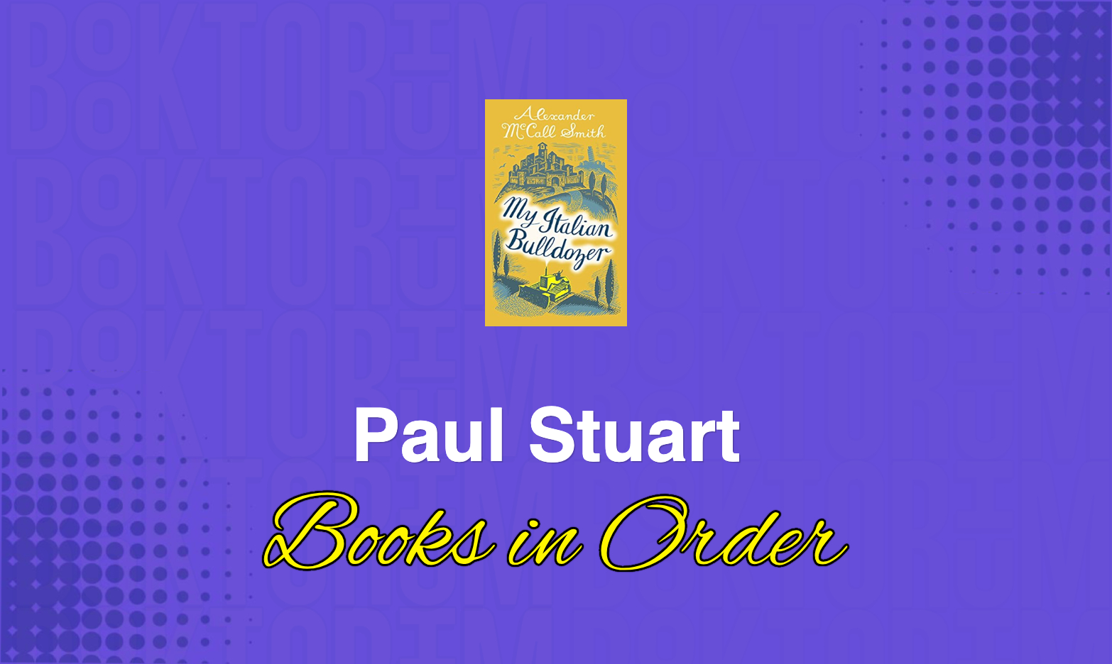 Paul Stuart Books in Order