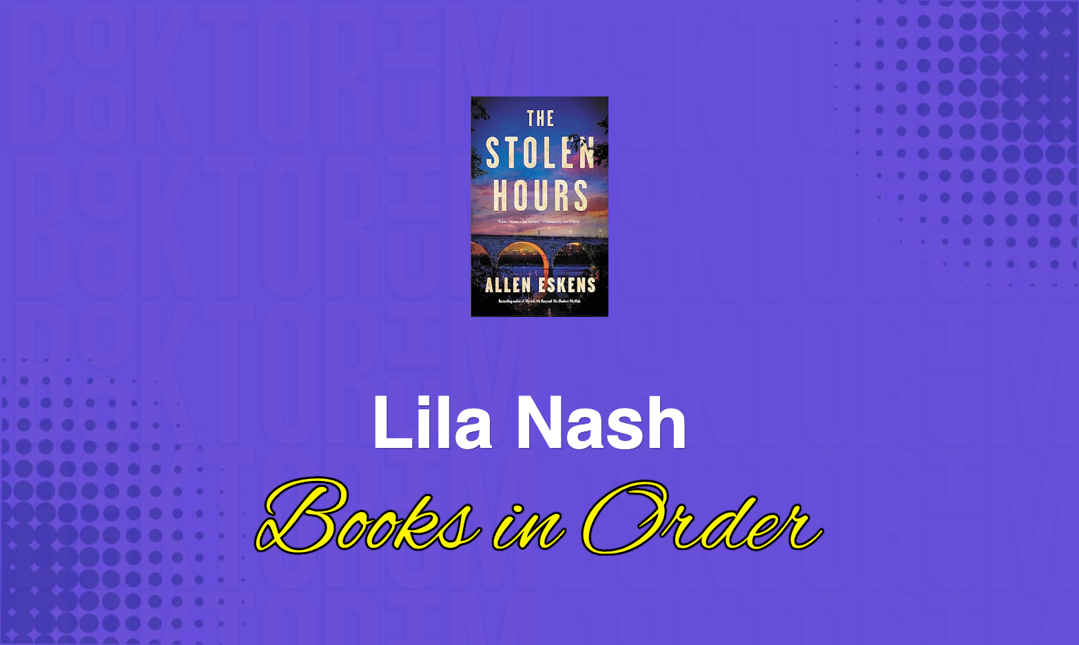 Lila Nash Books in Order